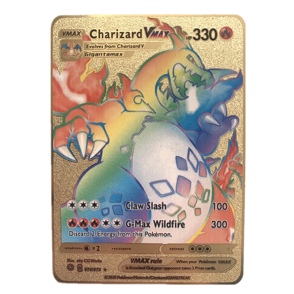 【Yibei Fairy Tale Toy City】Pokemon Letters Card Fire-breathing Dragon ...