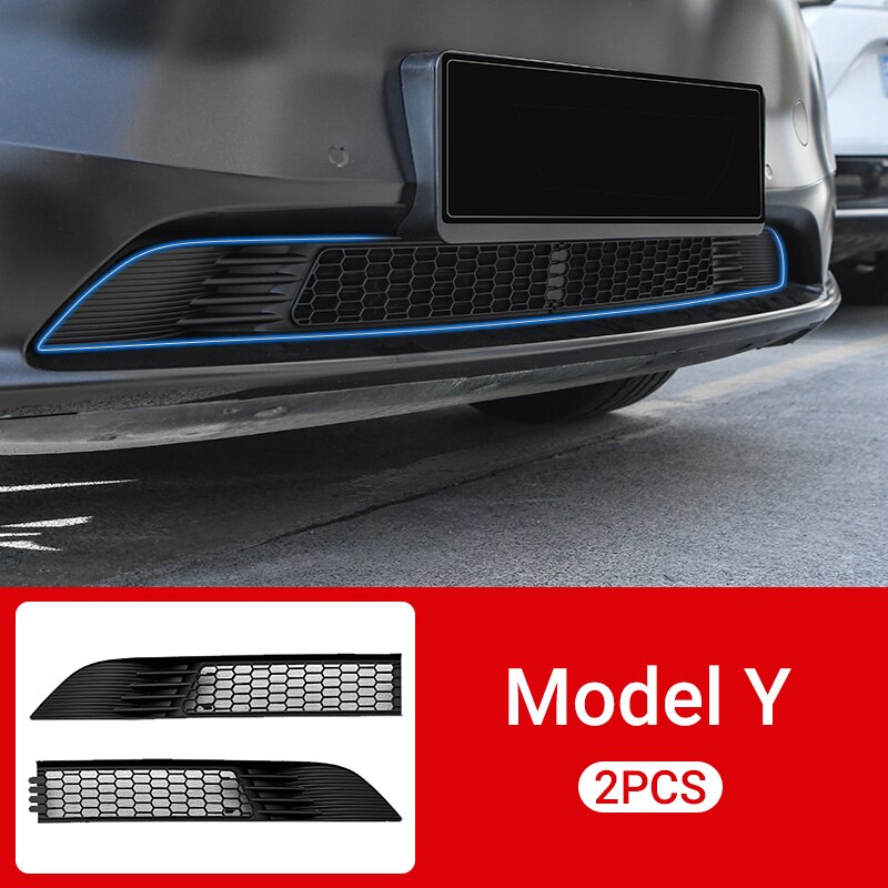 For Tesla Model 3 Model Y 2021 2022 2023 Car Lower Bumper Anti Insect ...