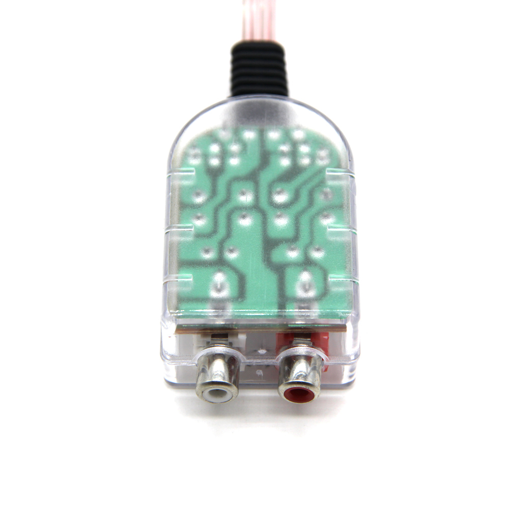 for Car Speaker to RCA Level High Low Sockets Auto Line Out Audio ...