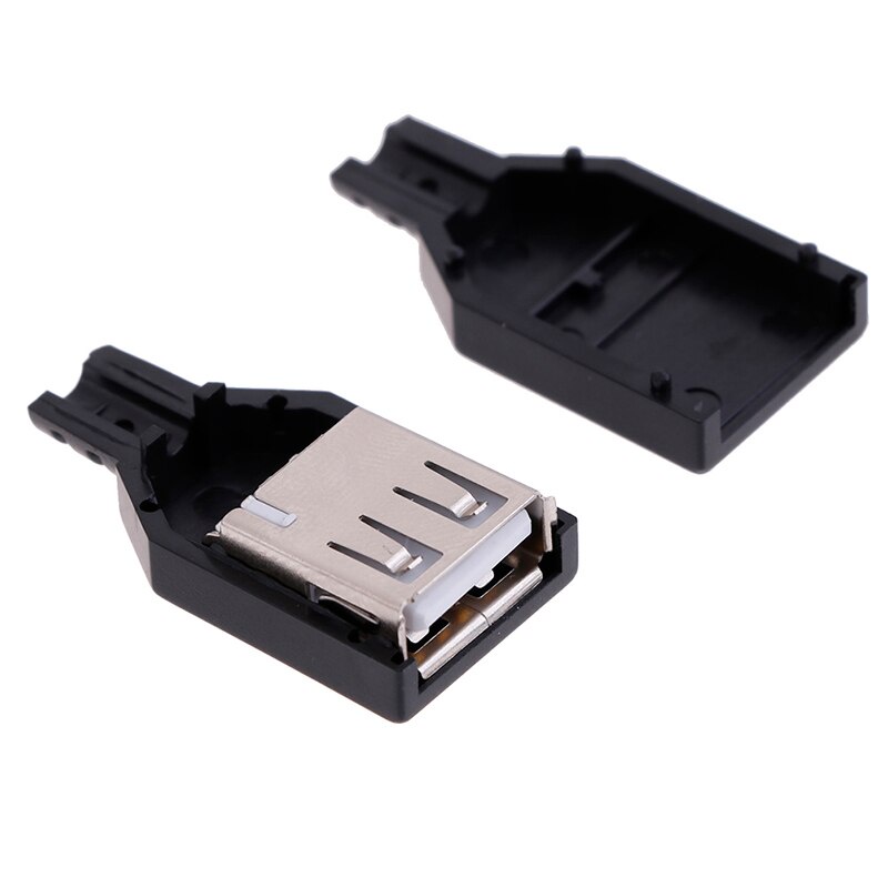 (MKE) COVER USB 4 Pin Plug Socket Connector Kosong Jantan Male Betina ...