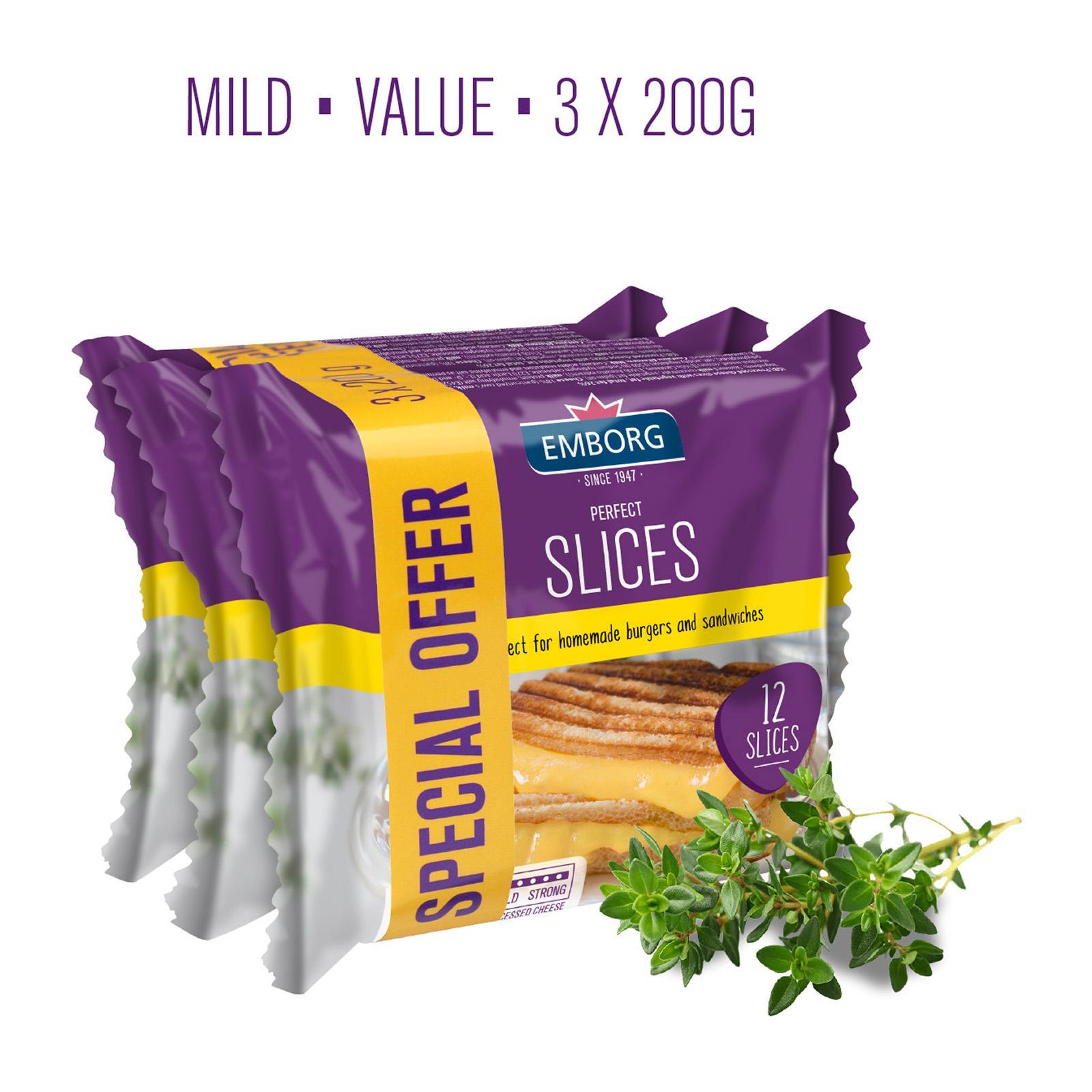 Emborg Perfect Slices Cheese 3S | Lazada Singapore