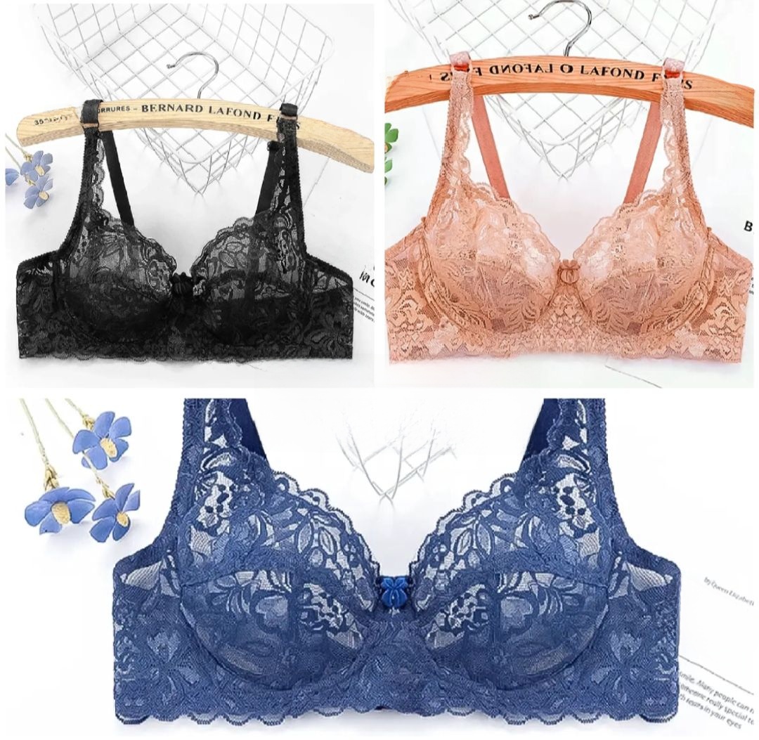 Two part Thai net bra. Soft comfortable bras . girls women | Daraz.com.bd