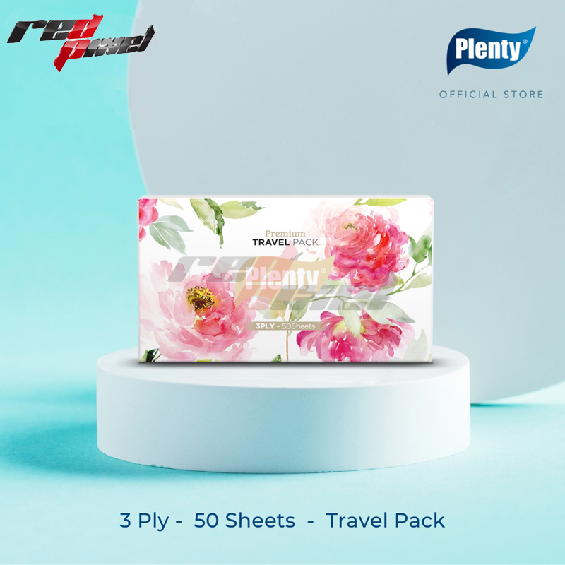 Plenty Facial Tissue Premium Travel Pack 50sh | Lazada Indonesia