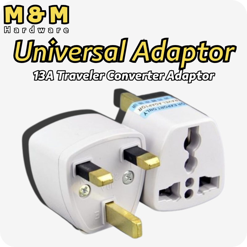 13A Adaptor Converter Travel Adaptors Universal | Lazada