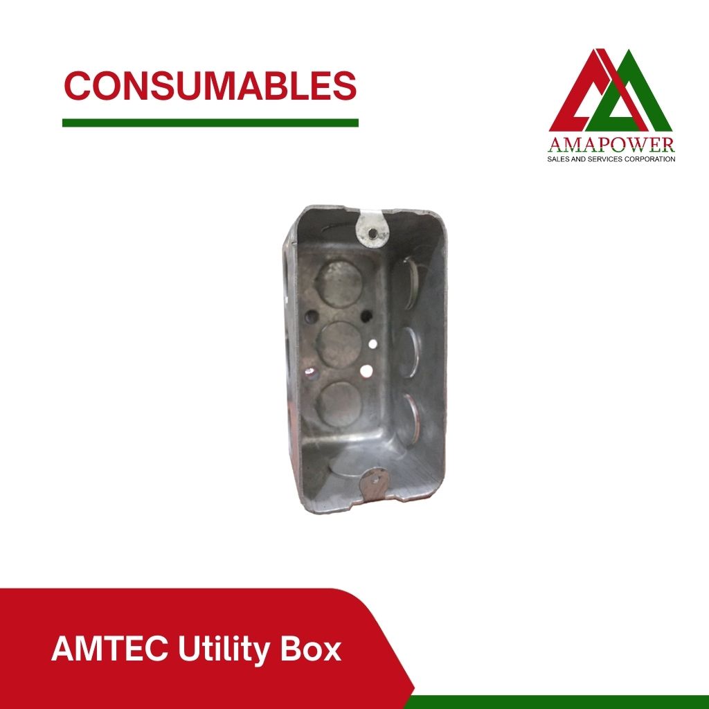 Amtec Metal Utility Box 2x4" Gauge#16 and Gauge#18 | Lazada PH
