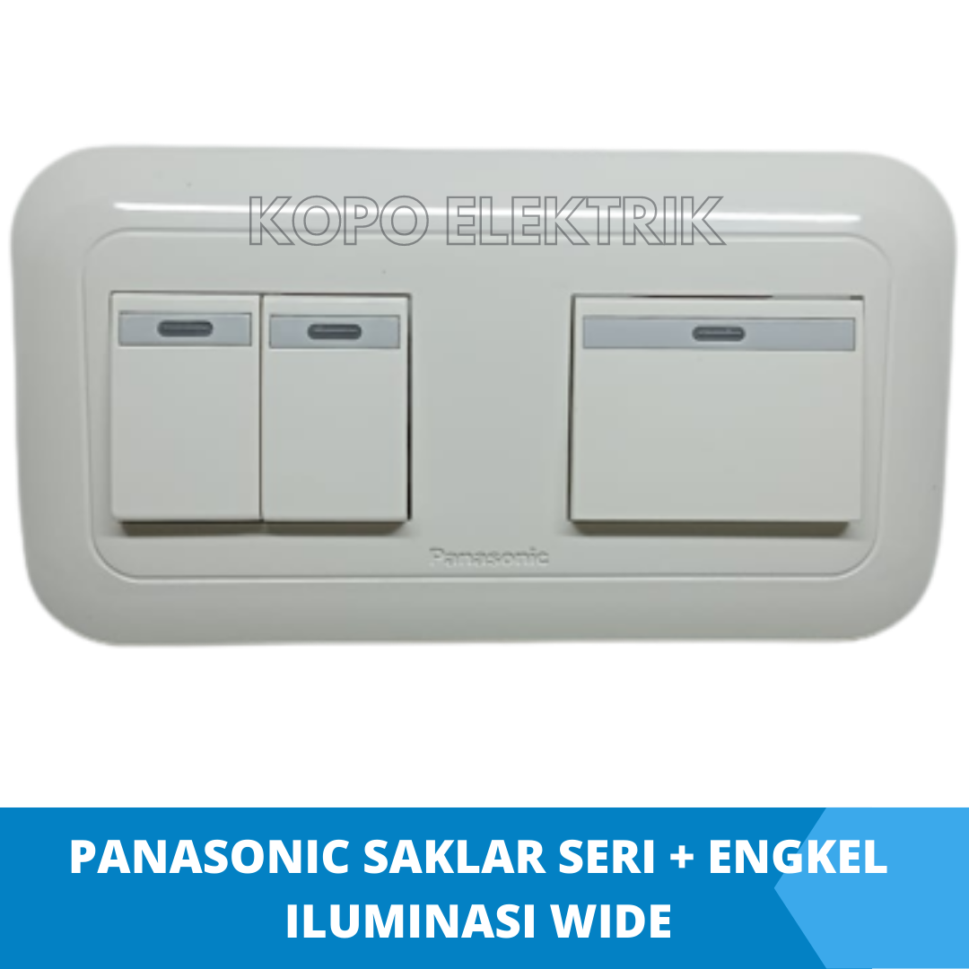 Panasonic Saklar Seri + Saklar Engkel Besar Iluminasi Tanam Wide ...