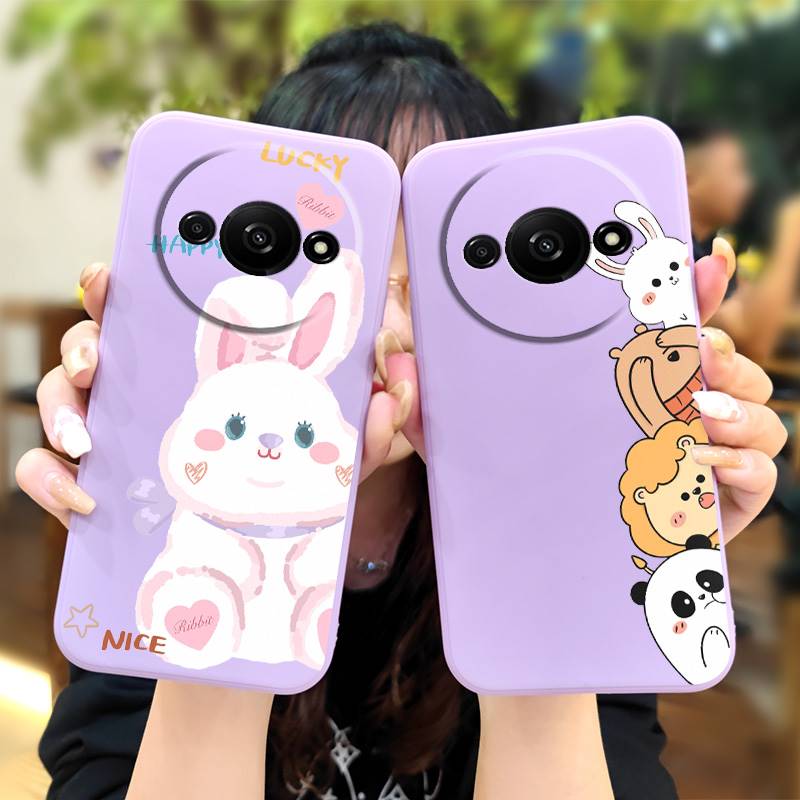 Back Cover Anti-fall Phone Case For Redmi A3 4G/Xiaomi POCO C61 4G soft ...