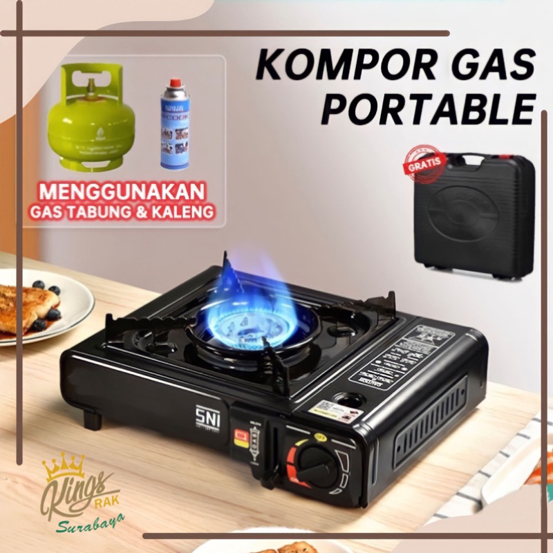 Kompor Gas Portable Panggangan Bbq Grill Warna Warni Gsf Kompor Gas
