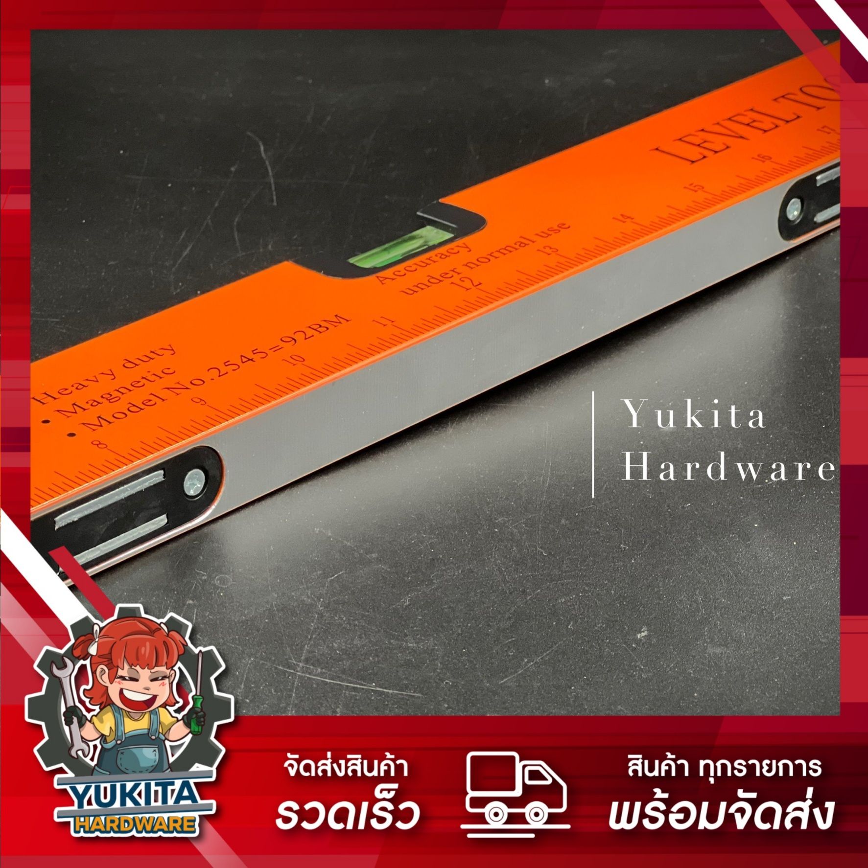 meta level 24 inch water level measuring instrument with magnetic ...