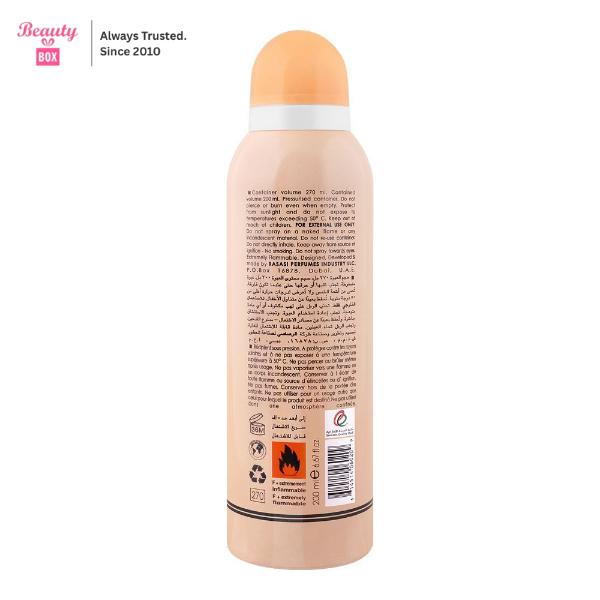 Rasasi Secret Pour Femme Deodorant Body Spray - 200 ml | Daraz.pk