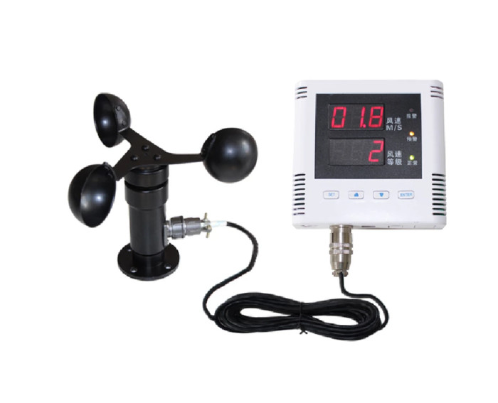 RS485 Tower Crane Wind Alarm Device Controller Wind Meter Sensor Anemo ...