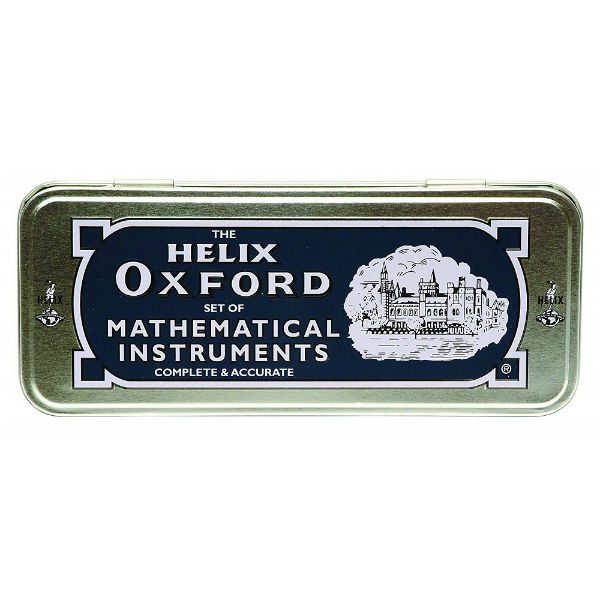 Helix Oxford Mathematical Instruments Math Set Geometric Set 9 Piece ...