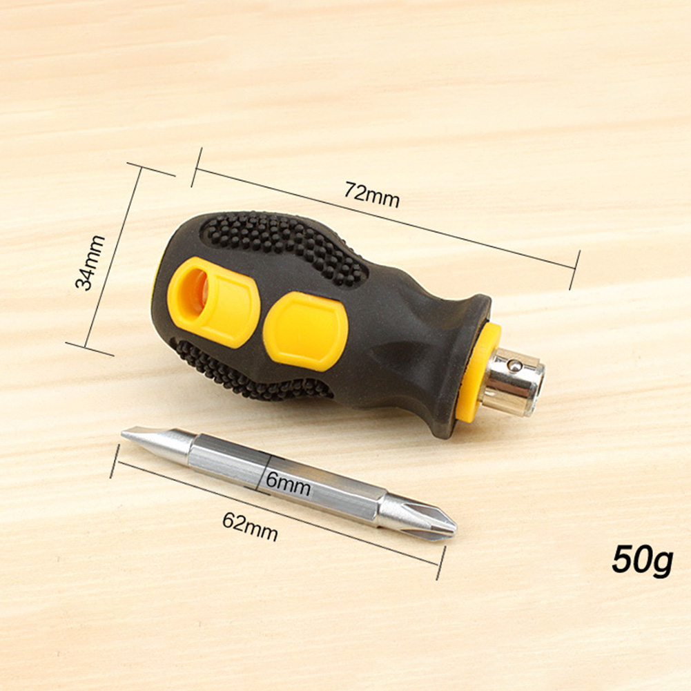 1pc Precision Screwdriver Short Handle Screwdriver Portable ...