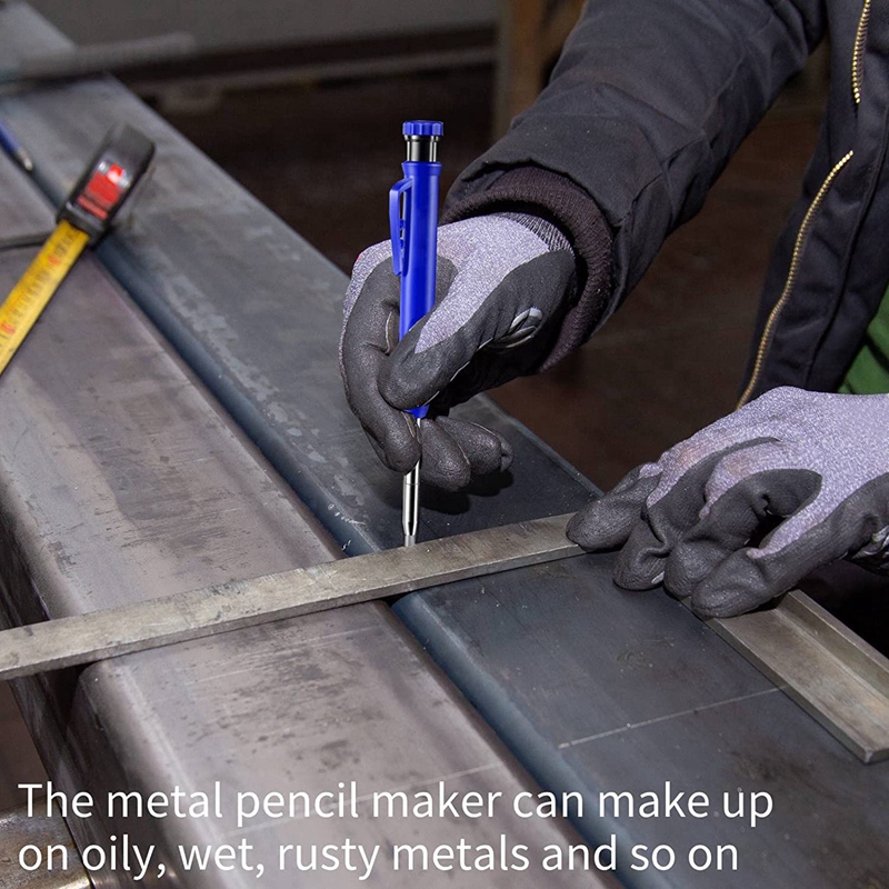 5 Packs Silver Streak Welders Pencil Set with Carbide Scriber Tool ...