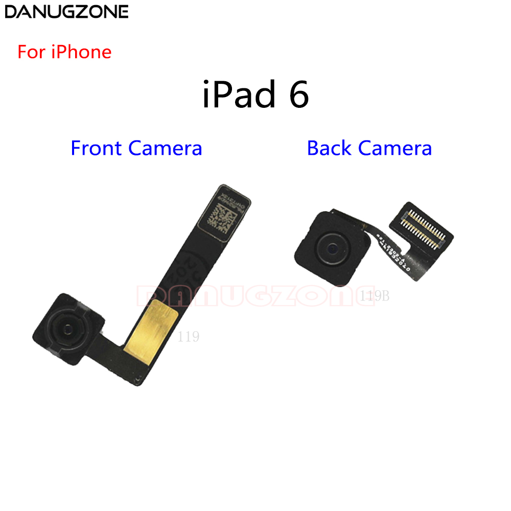 【EcoDealsq】Rear Back Camera Front Facing Camera Flex Cable For IPad 6 ...