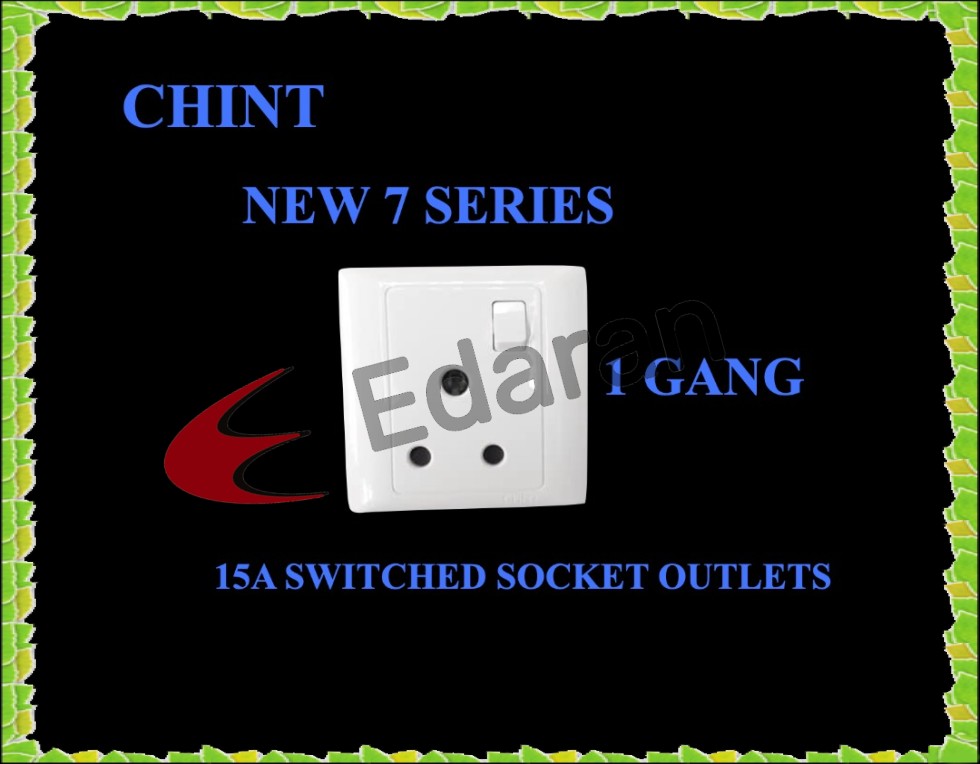 CHINT NEW7-G42900 15A 1G SWITCHED SOCKET OUTLETS | Lazada