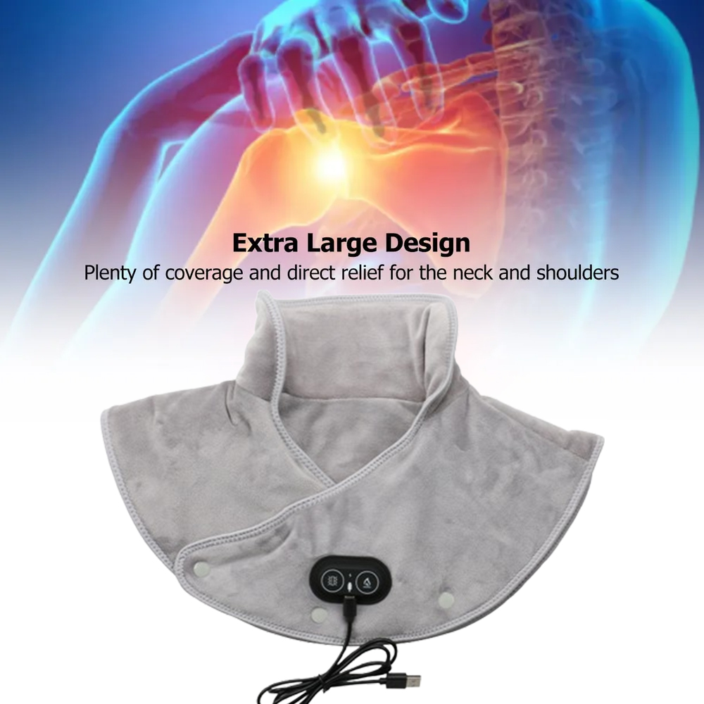 【Online】 Electric Heating Neck Shoulder Vibration Cervical Vertebra ...