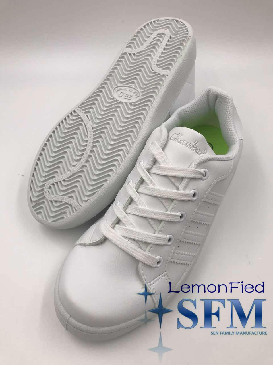 Checker Mix Variation Size 28-46 School Shoes White Black Sneaker ...