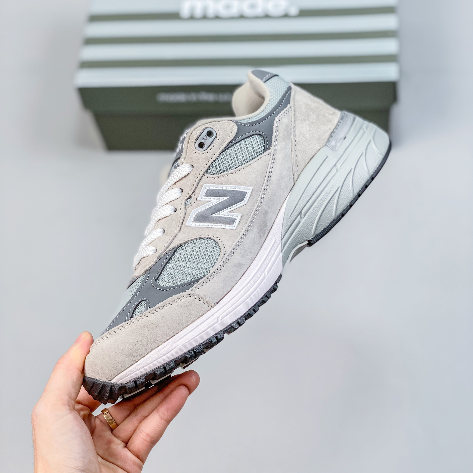 Authentic NEW BALANCE NB 993 Mens and Womens RUNNING SHOES MR993GL ...