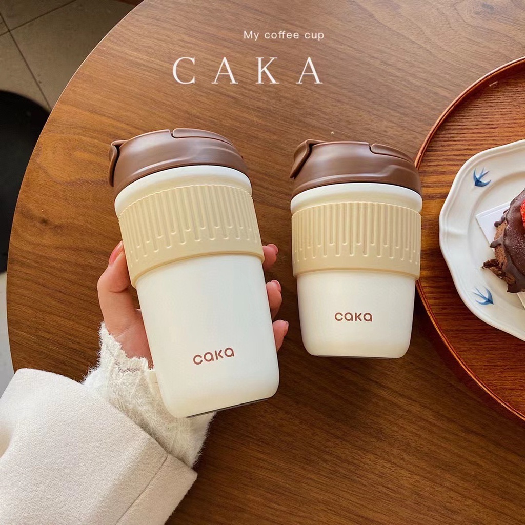 Ftip Caka Real Ceramic Liner Coffee Thermos Cup coffee tumbler ceramic ...