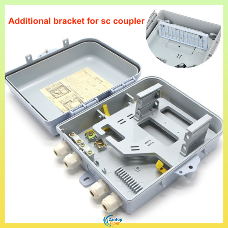 1:16 Nap Box 2 in 1 Fiber Optic PLC Splitter Box and Coupler 24 core ...