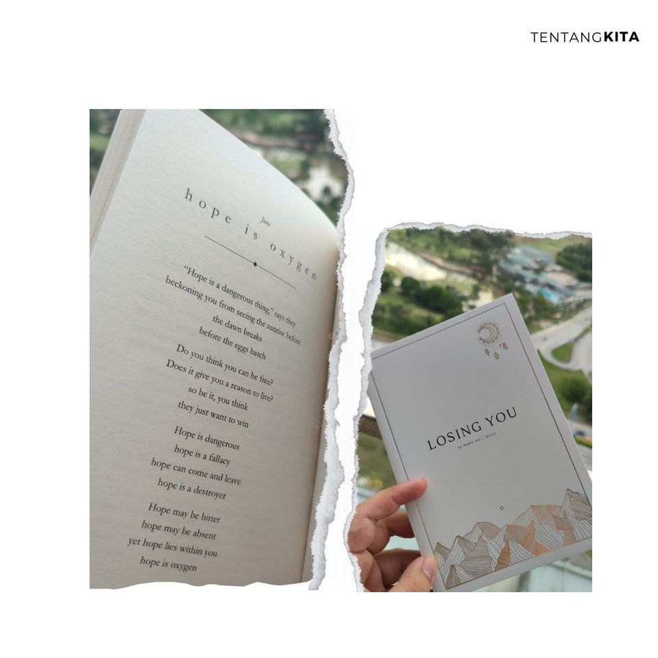 Tentang Kita - Losing You (2023) | self help poem book | Lazada