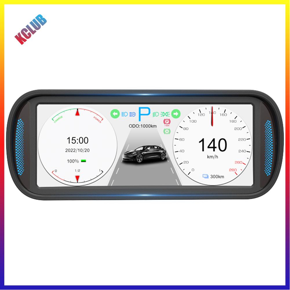 เครื่องวัดความเร็วเครื่องใช้ LCD HUD HD แผงหน้าปัดดิจิตอลความแม่นยำสูง ...