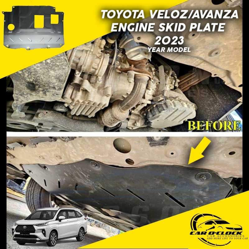 Toyota Veloz 2022-2023 Skid Plate Undercover | Lazada PH