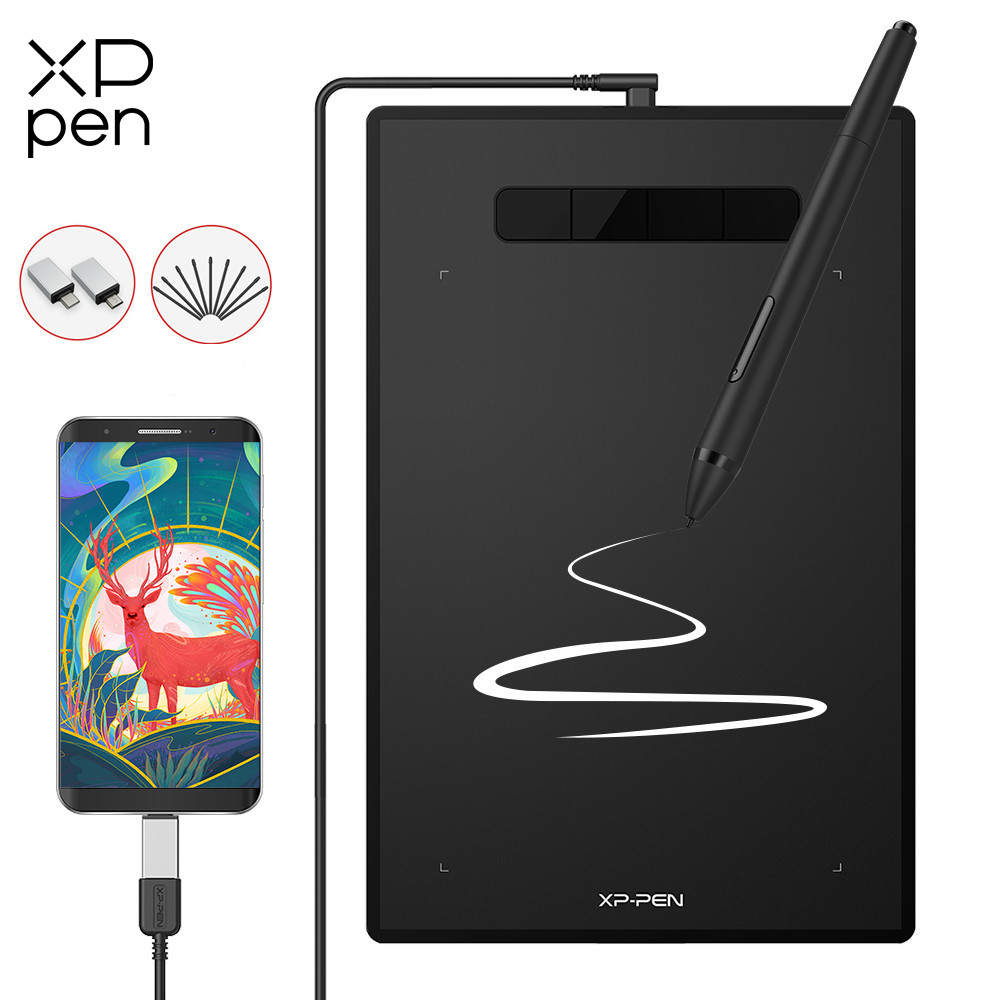 XP-PEN StarG960S Plus 9x6 inch Digital Graphics Drawing Tablet Drawing ...