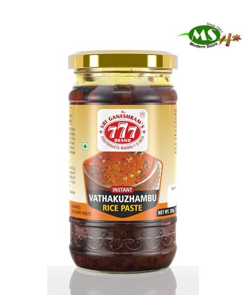 777 Brand Instant Vatha Kuzhambu Rice Paste 300g | Lazada
