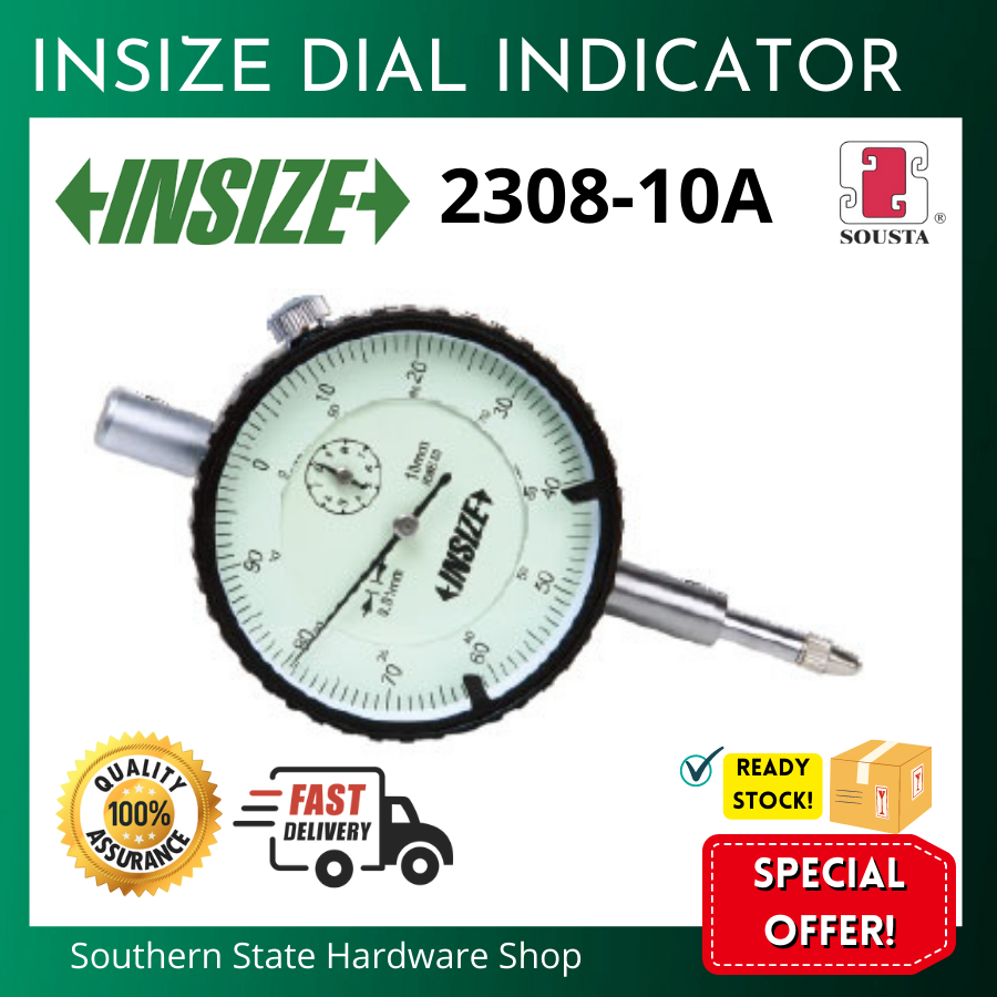 2308-10A INSIZE METRIC DIAL INDICATOR 2308-10A | Lazada