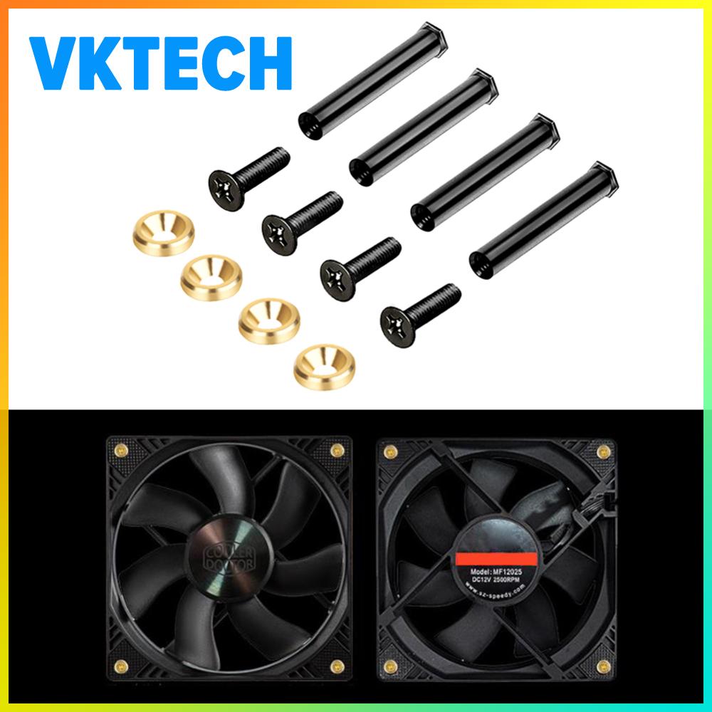 [Vktech] Fixing Chassis Fan Screws Quiet Operation Cooling Fan Mount ...