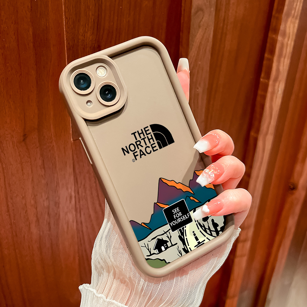 Hontinga for Samsung A06 Back Cover Fashion Mountain Pattern Ladder ...