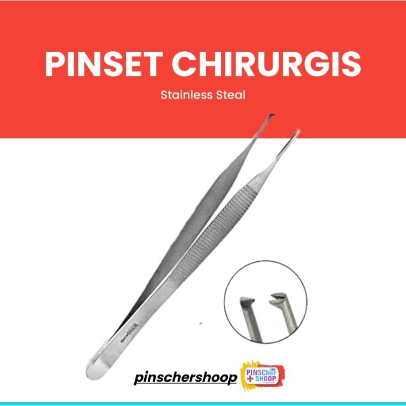 Pinset Chirurgis SS Stainless Steel | Lazada Indonesia