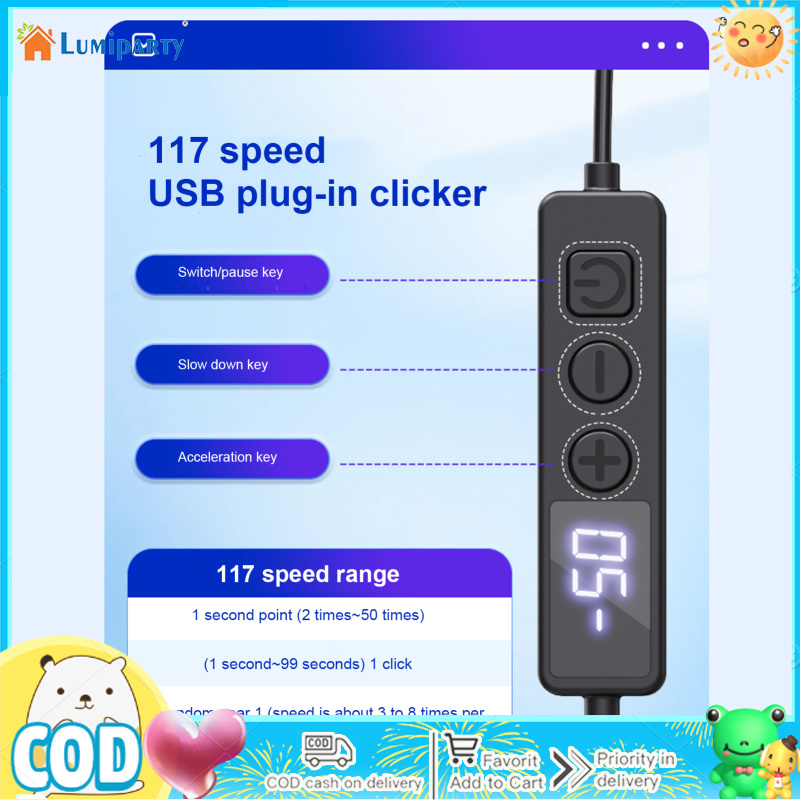 Auto Clicker Phone Screen Device Speed Clicker Fast Click Simulation ...