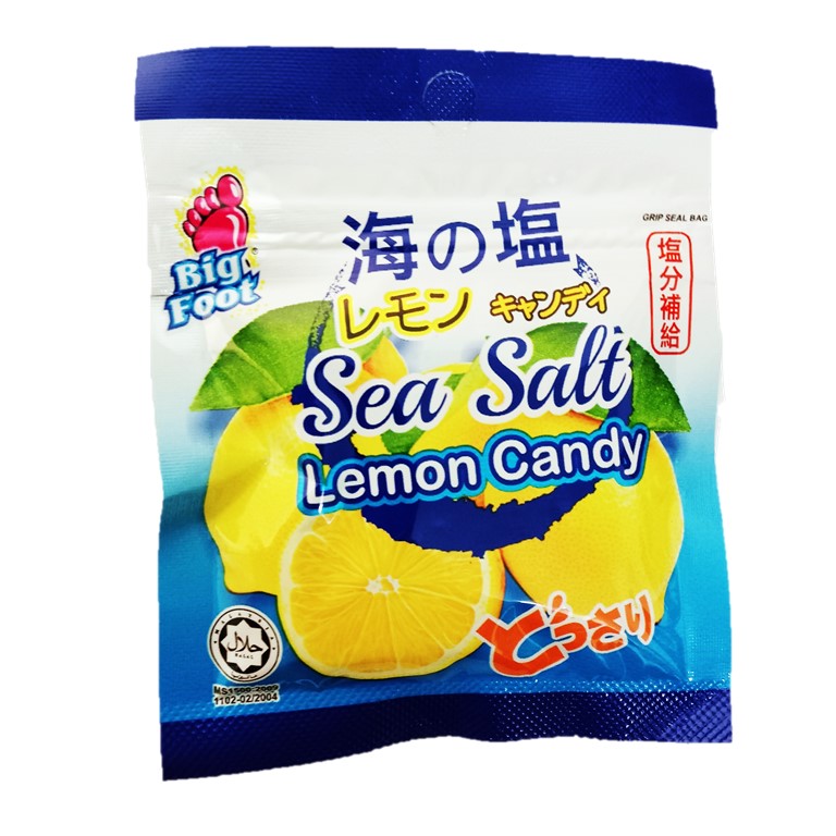 Himalaya 15g Big Foot Candy gula garam Lemon / Ginger lemon / Honey ...