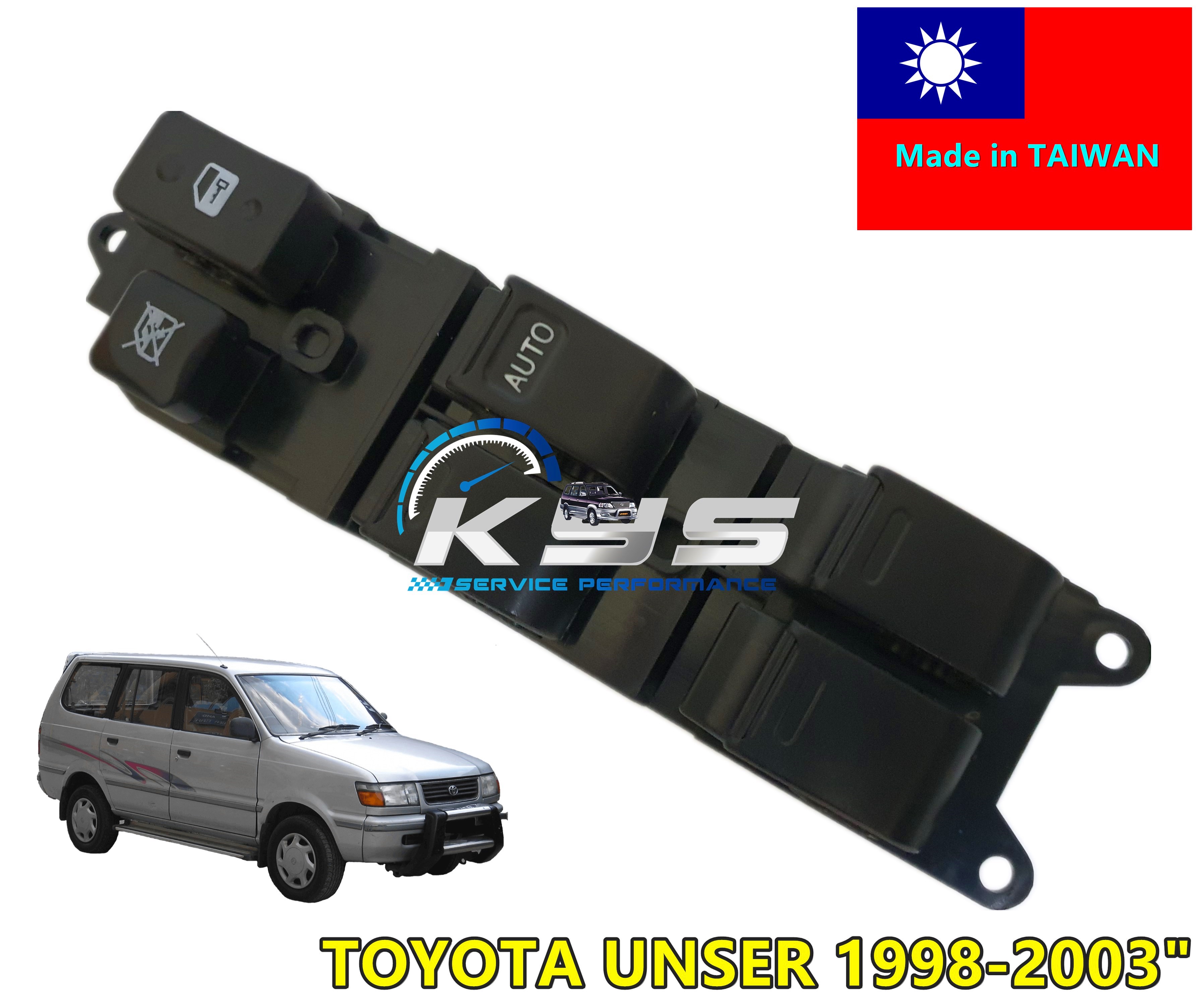 KAITO Taiwan ⚠️3M WARRANTY⚠️ POWER WINDOW MAIN SWITCH RH # TOYOTA UNSER ...