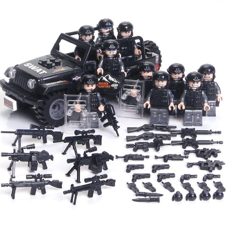 Pingao Nuclear Work Building Blocks Minifigures Chemical Protection ...