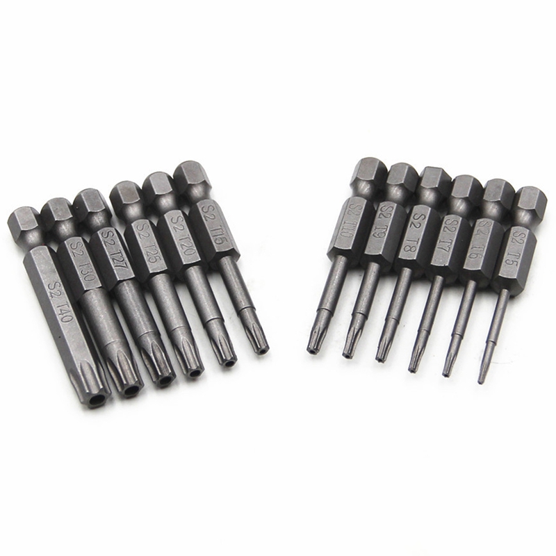 1/4inch Hex Handle Screwdriver, Tamper-Proof Safety Drill Bit Set ...