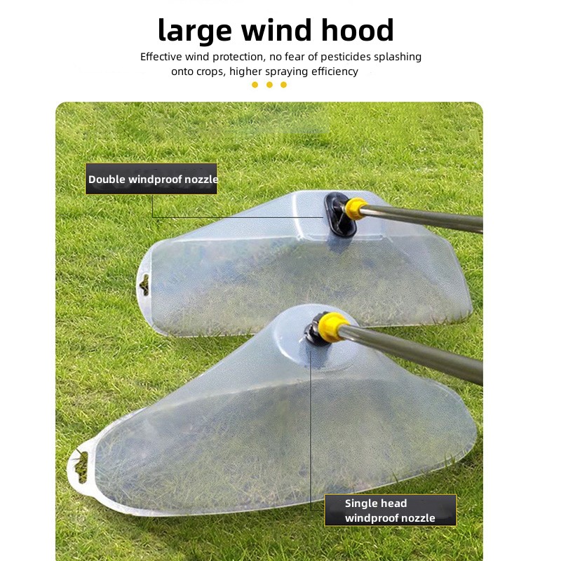 Power Sprayer Windproof Cover Fan-Type Corn Field Ridge Pesticide ...