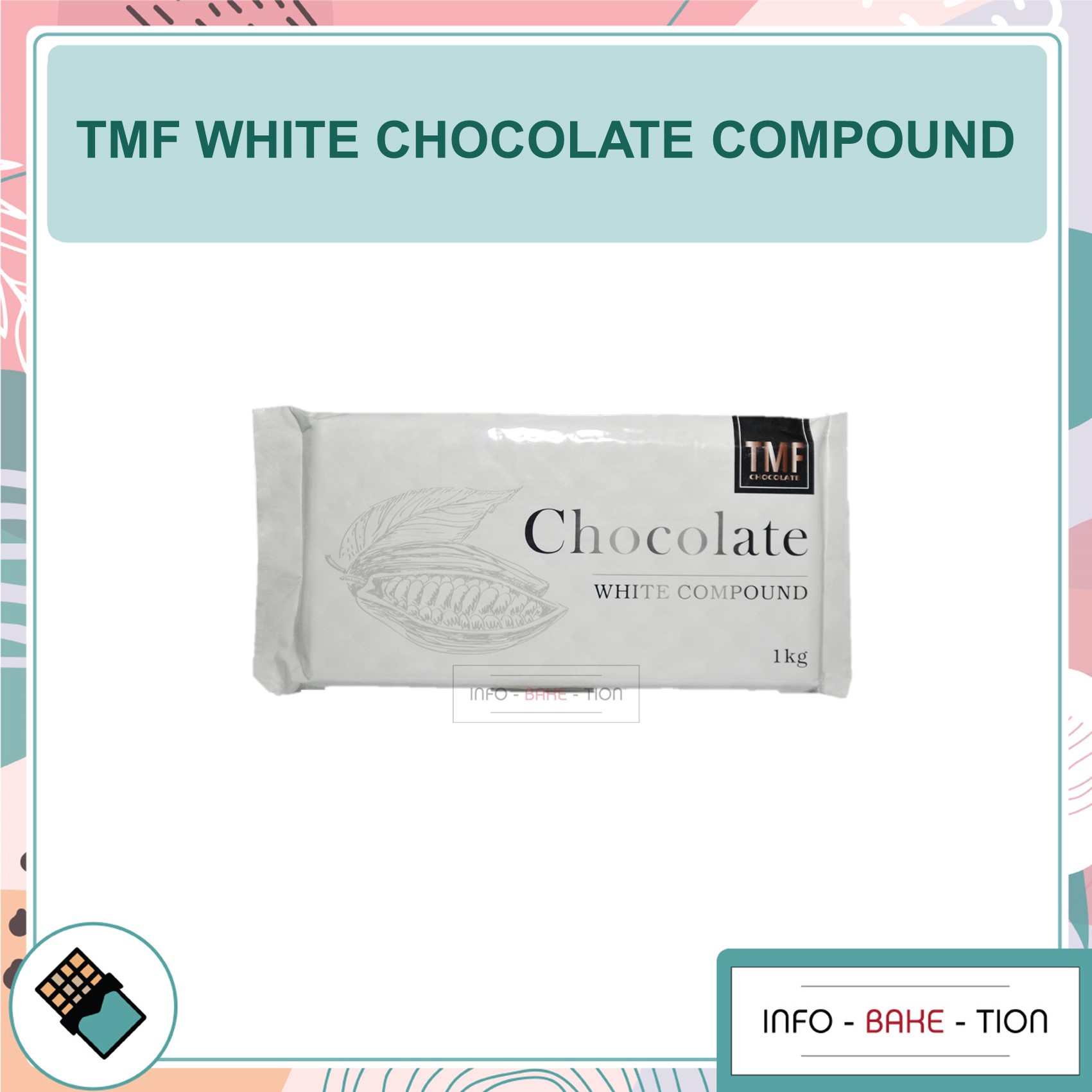 TMF White Chocolate Compund 1kg | Lazada