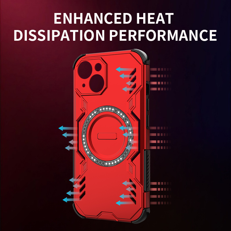 Phone cover For Moto G57 Power Back cover Magnetic Case Heat ...