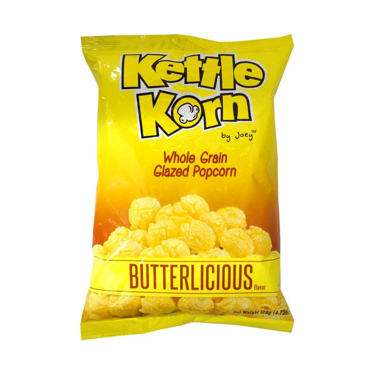 Kettle Korn Whole Grain Glazed Popcorn Butterlicious Flavor 120g ...