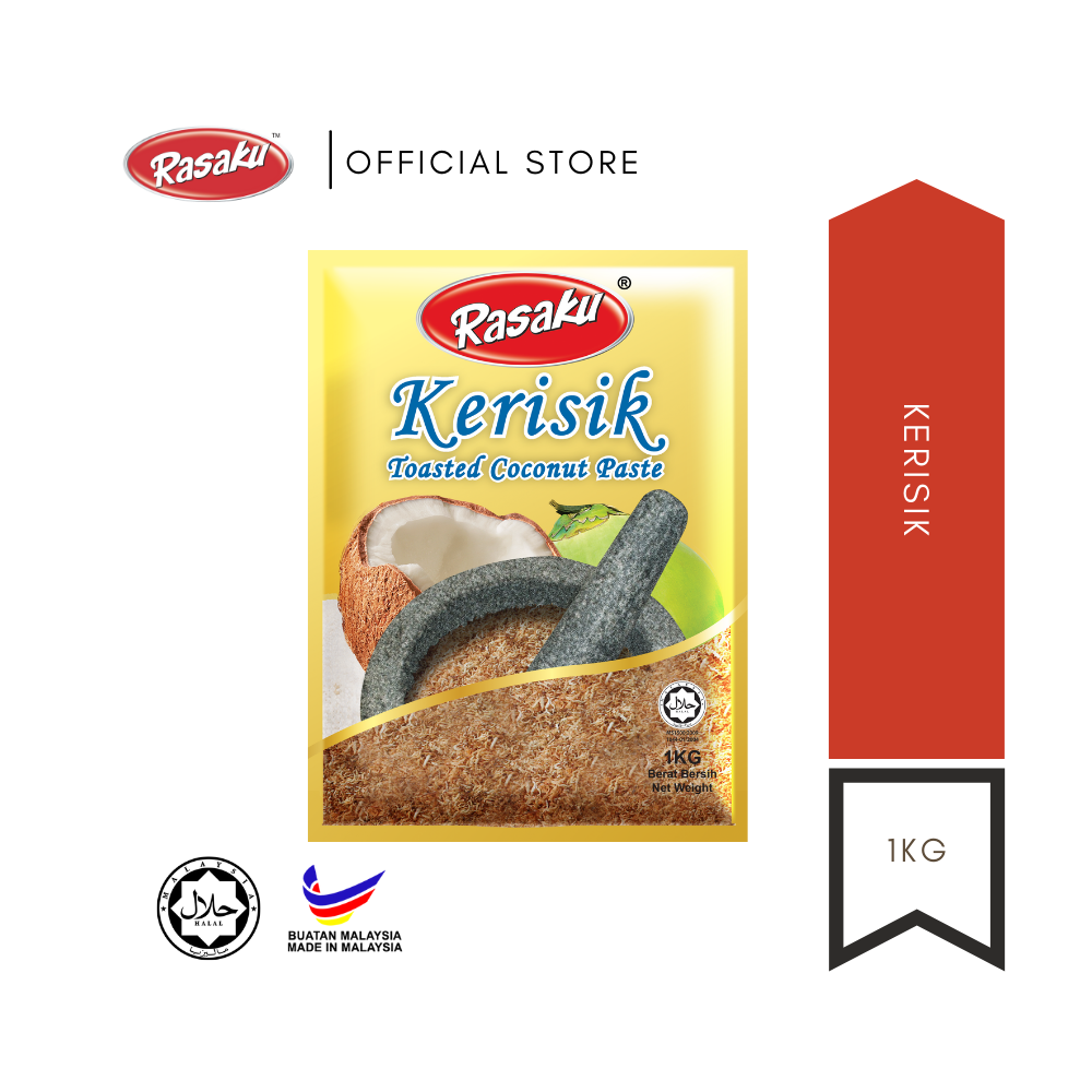 RASAKU Toasted Coconut Paste/ Kerisik 1kg (1 Unit) | Lazada