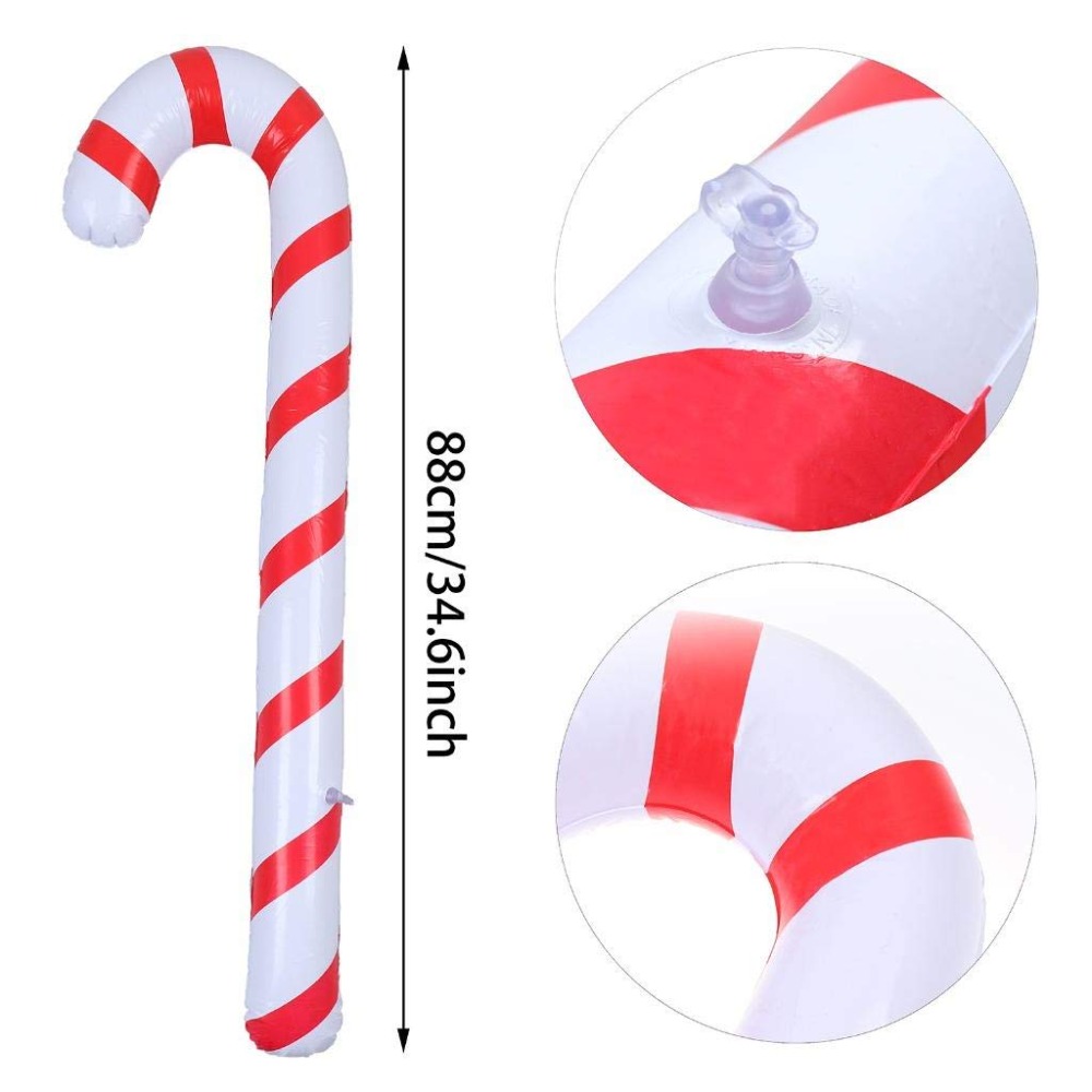 90cm Indoor Outdoor Candy Canes Decor Party Favors Christmas Supplies ...