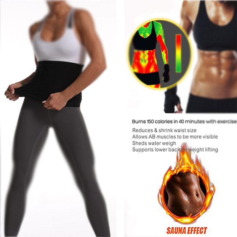 NEW 【Unique features】Women Fitness Hot Sauna Sweat Vest Shapewear Waist ...