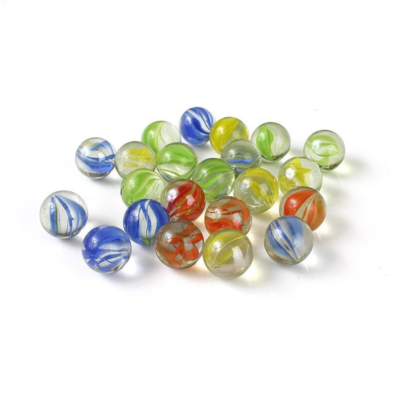 100% brand new and high quality. Big Size 25MM 20pcs + 14MM 20pcs Glass Marbles Glass Bead ...