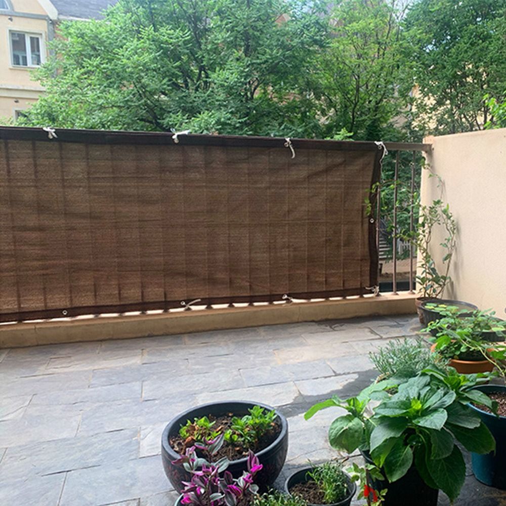 Car Canopy UV Protection Shade Cloth Grommets HDPE Sunblock Mesh Cover ...