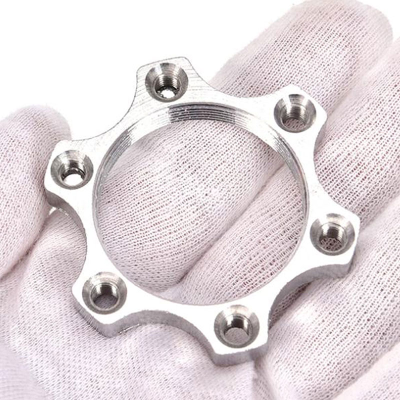 Bike Bicycle Freewheel Threaded Hubs Disk Disc Brake Rotor 6 Bolt ...