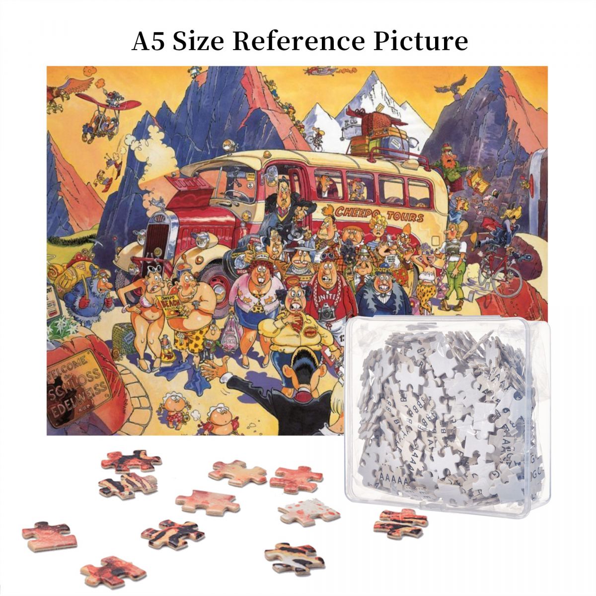 Wasgij (11) Wooden Jigsaw Puzzle 500 Pieces Educational Toy Painting ...